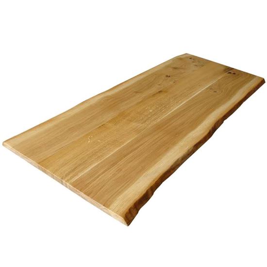 Waney edge timber table top store